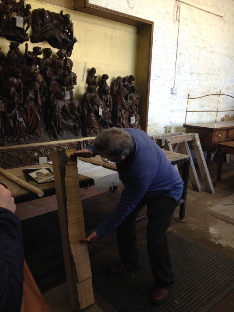 Research and Restoration ~ Rupert's Workshop - The Bowes Museum