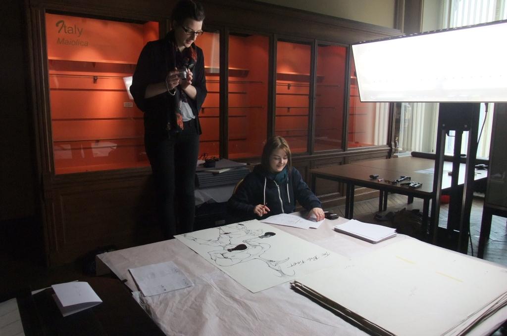 Gerald Scarfe Installation - The Bowes Museum