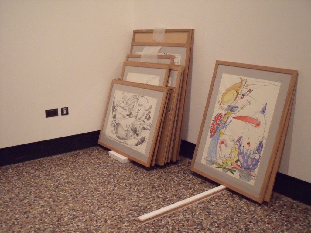 Gerald Scarfe Installation - The Bowes Museum
