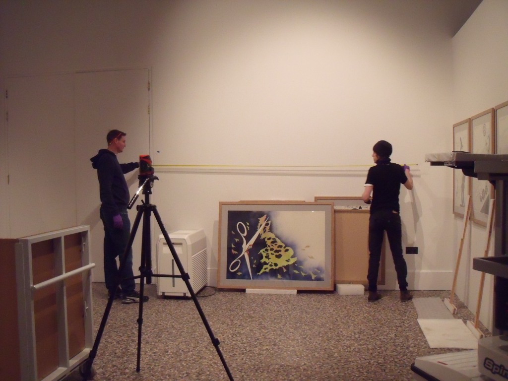 Gerald Scarfe Installation - The Bowes Museum