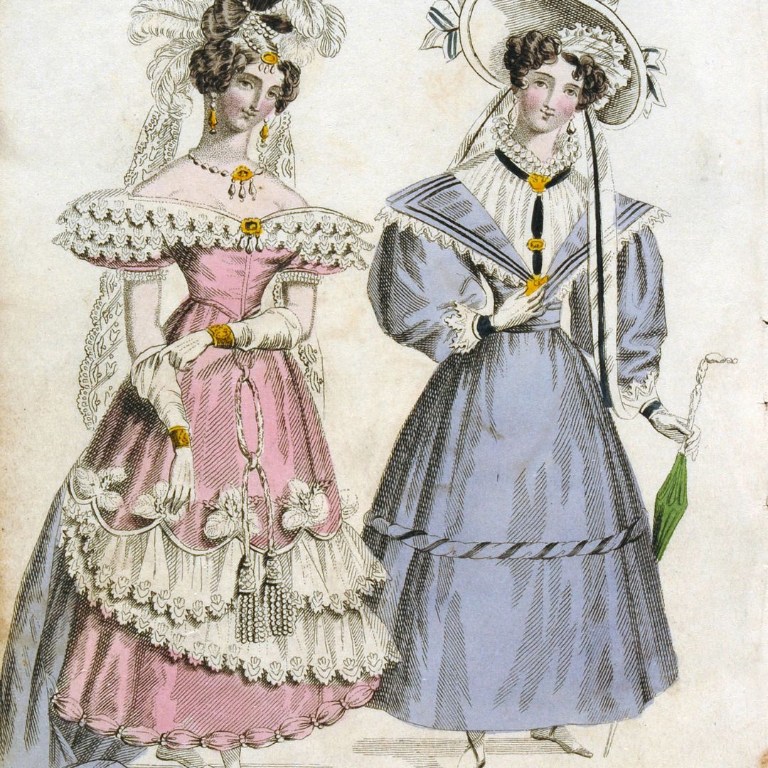 The #frow in the past - The Bowes Museum