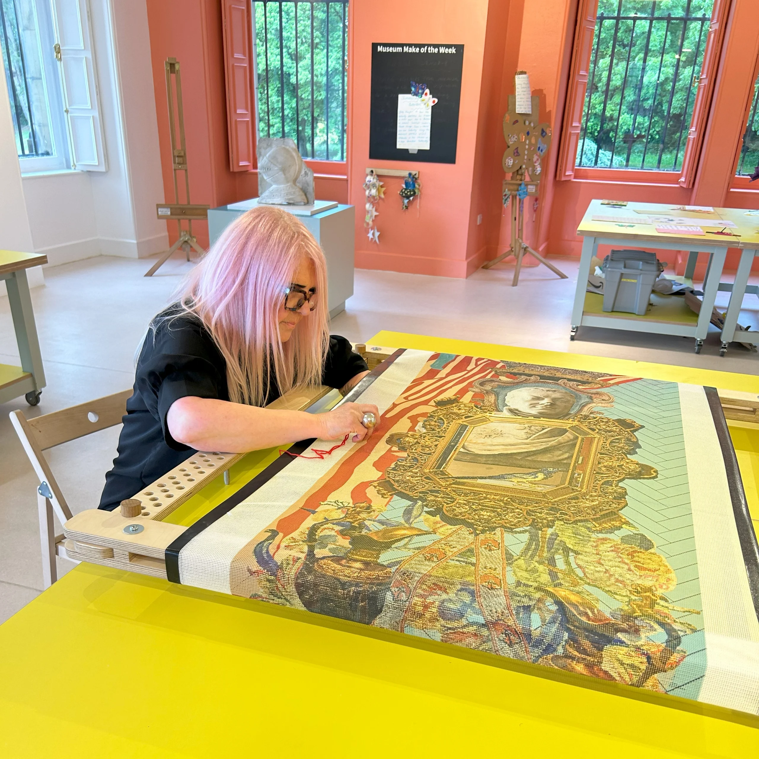 Flying Stitches - The Bowes Museum